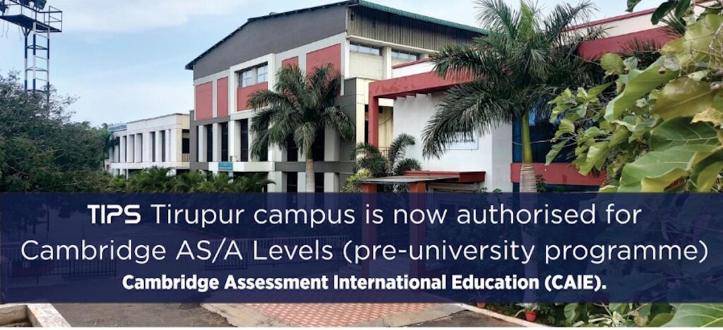 TIPS Tirupur – Unit of TIPS group of Schools